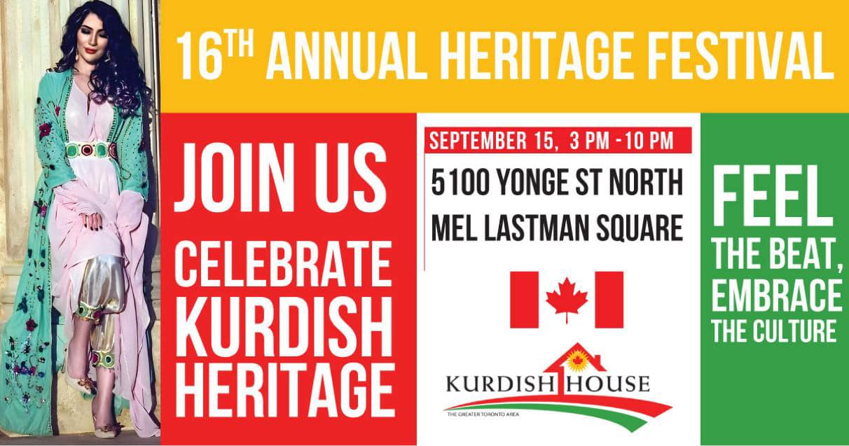 17th Annual Kurdish Heritage Festival - Mel Lastman Square